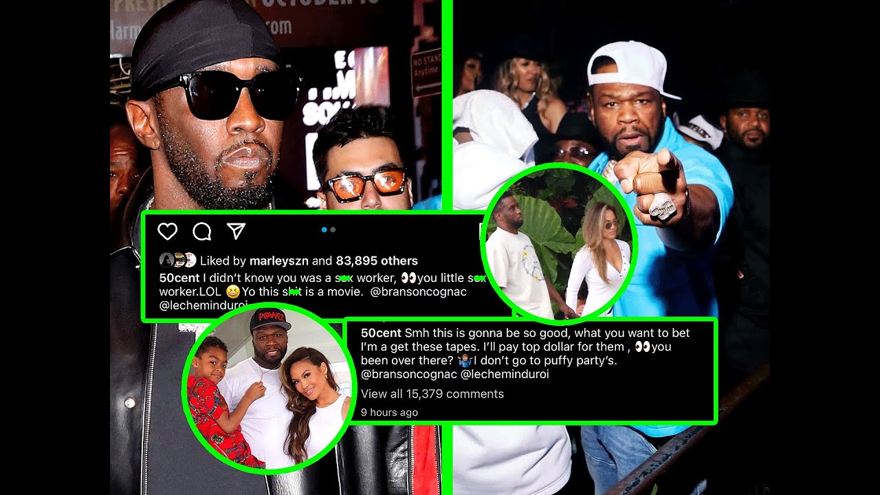 50 Cent Reacts To Diddy Using His BM Daphne Joy As A S%x Worker!! - YouTube