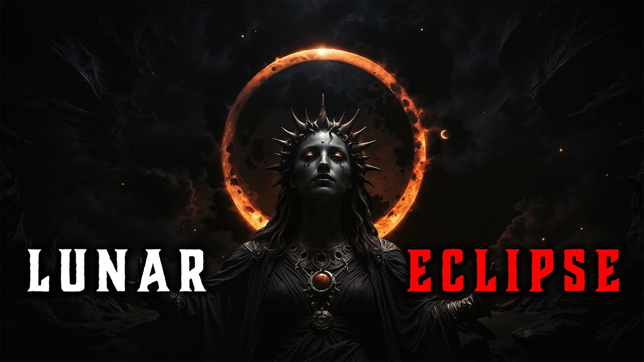Lunar Eclipse Meditation | 1-Hour of Dark Ambient Music for Celestial ...