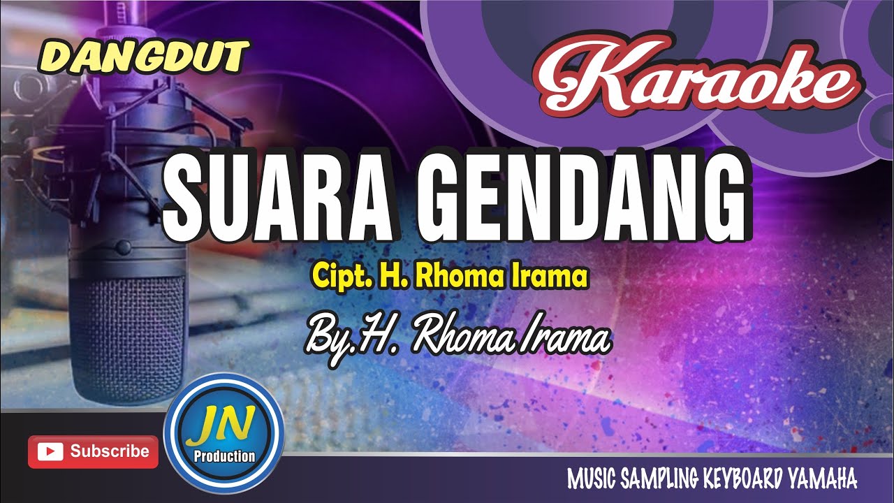 Suara Gendang||Karaoke Dangdut Keyboard||Kary.H.Rhoma Irama - YouTube