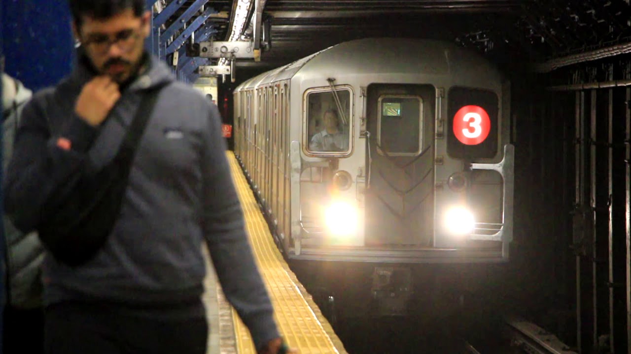 MTA New York City Subway: 1,2 & 3 trains @ 14th Street - YouTube