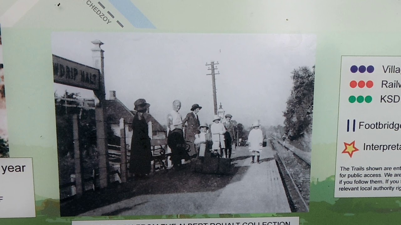 Photo of bawdrip halt railway station long closed - YouTube