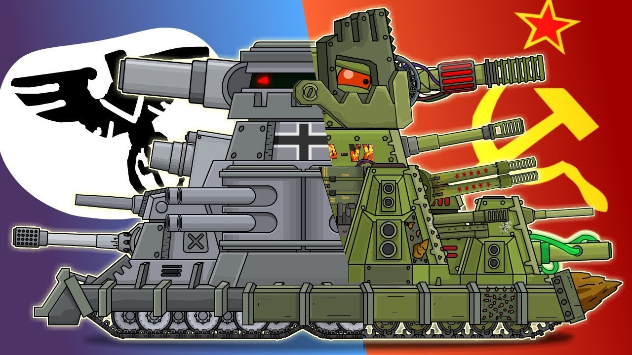 NO MERCY! KV-44M and VK-44 Clash in a Destructive Duel! - YouTube