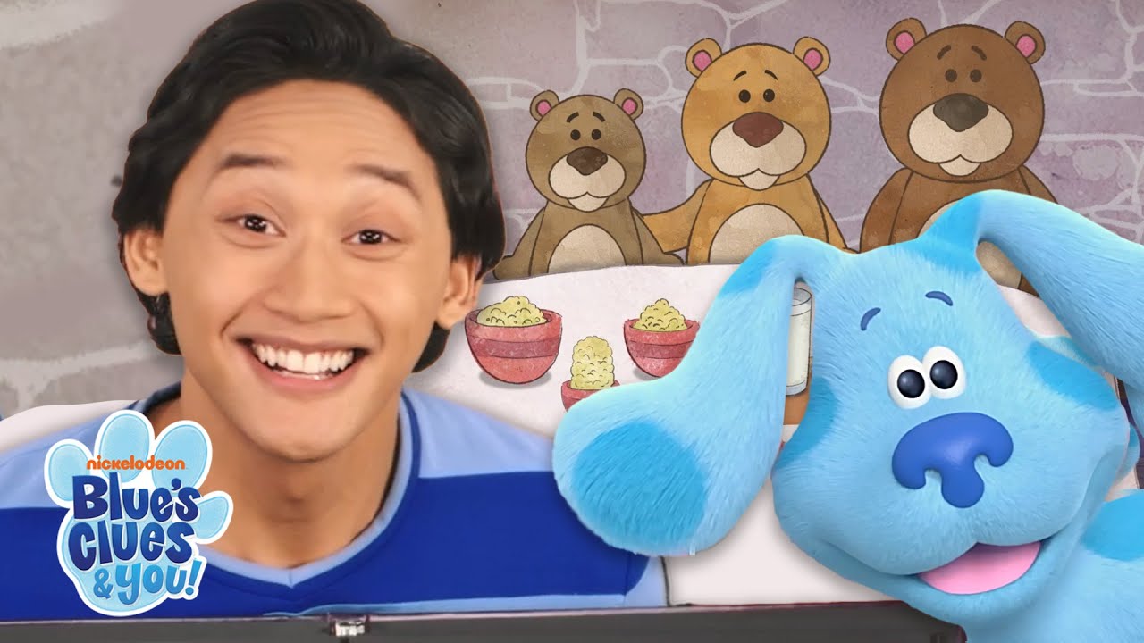 Blue Meets the Three Bears w/ Josh! 🐻 *Story Time Game* | Blue's Clues ...