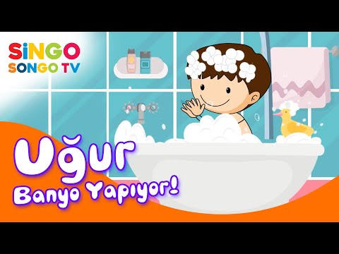 UĞUR Banyo Yapıyor 🛁 – SingoSongo TV I İsme Özel Çocuk Şarkıları 🎶