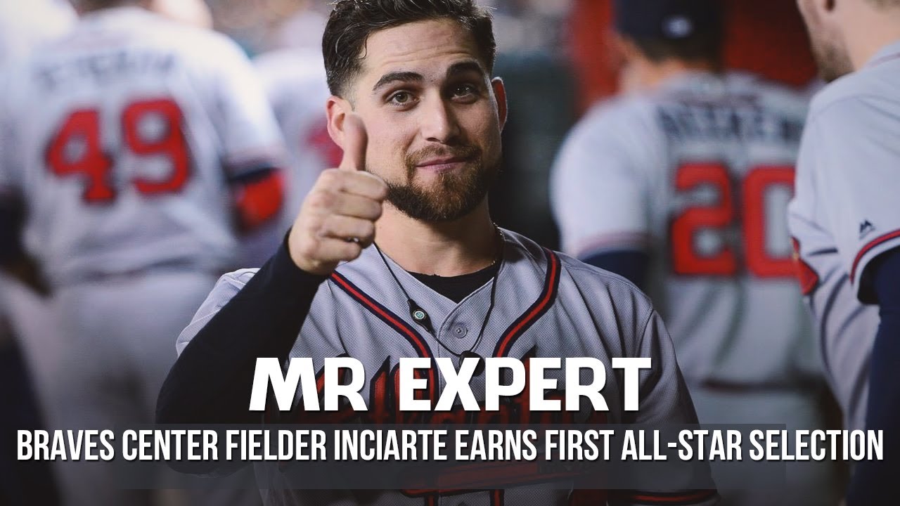 Braves center fielder Inciarte earns first All-Star selection - YouTube