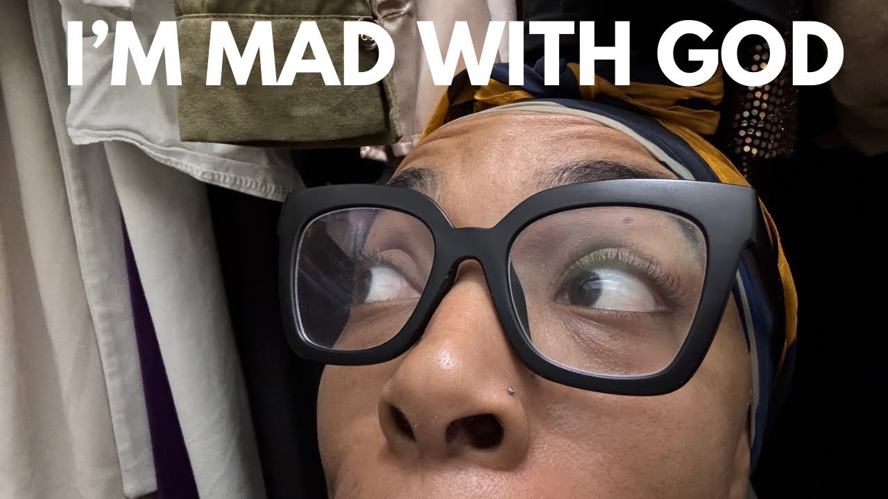 Unpacking….being discontent, upset with God, and using my Temu mic😁 ...