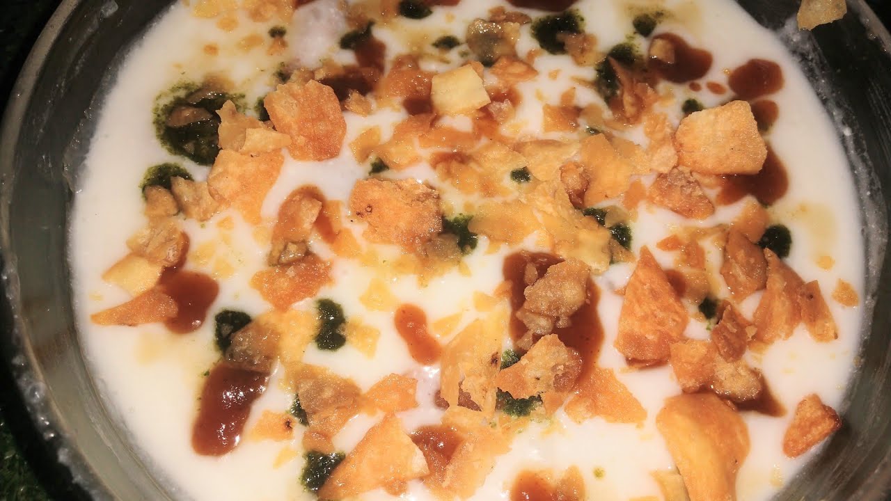 creamy dahi bhalla recipe - YouTube