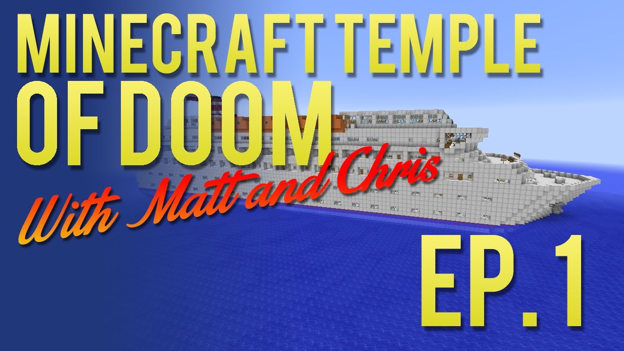 Minecraft Adventure Map: Temple of Doom (Episode 1) - YouTube