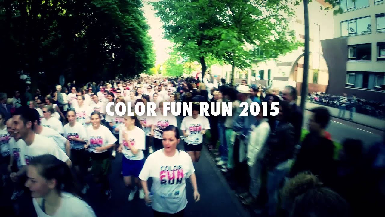 Color fun run 2015 - YouTube