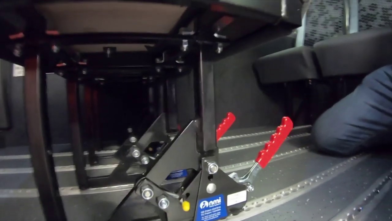 How to Remove Seats With NMI Legs - YouTube