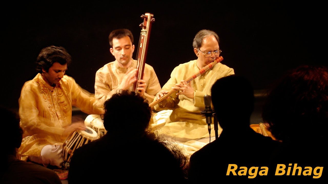 Raga Bihag - Bansuri: Harsh Wardhan - Tabla: Latif Khan - YouTube