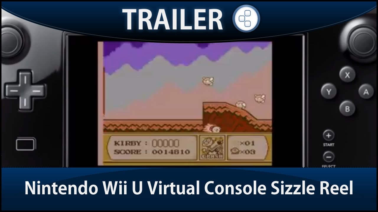 Nintendo Wii U Virtual Console Sizzle Reel - Retro SNES and NES Games ...