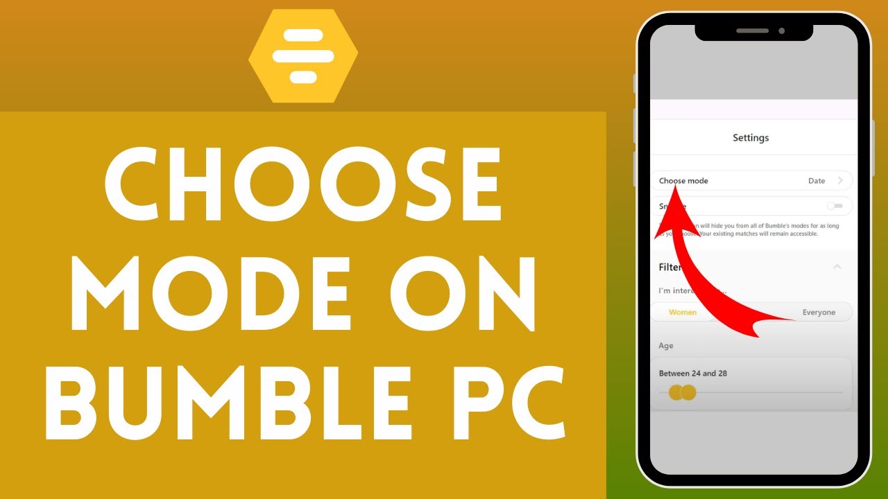 How to Switch Mode on Bumble Web (2024) | Edit bumble Mode - YouTube