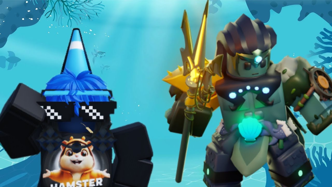 ОБЗОР НОВОГО НАБОРА ТРИТОН. BedWars Roblox kit Triton. - YouTube