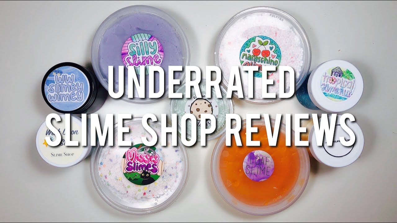 REVIEWING UNDERRATED INSTAGRAM SLIME SHOPS! - YouTube