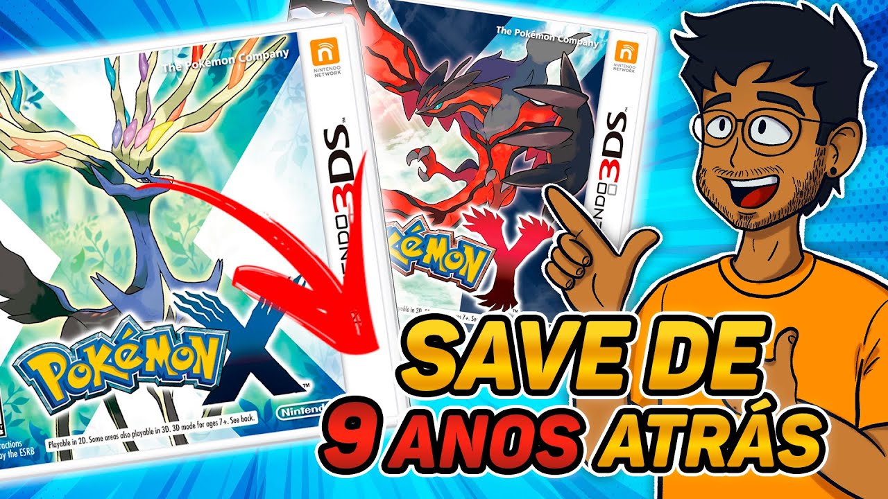 SAVE de Pokémon que joguei por mais tempo! - YouTube