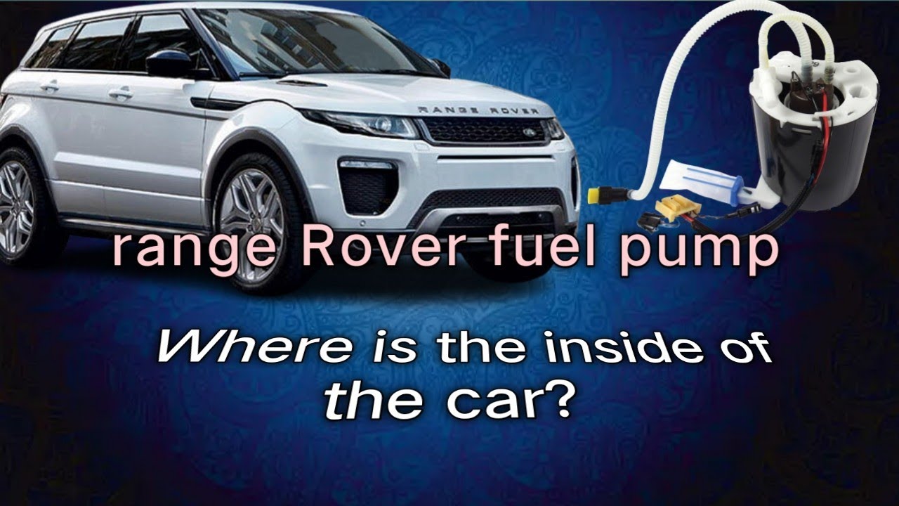 2014 Model Range Rover Fuel Pump - YouTube