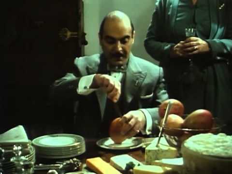 The great Hercule Poirot shows you how to cut a mango