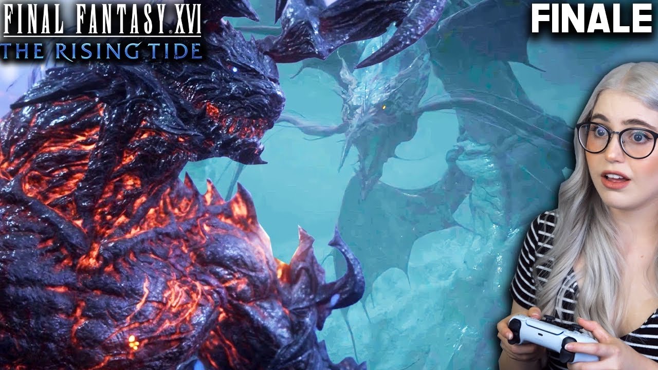 THE LEVIATHAN FIGHT WAS INSANE! Final Fantasy XVI: The Rising Tide ...