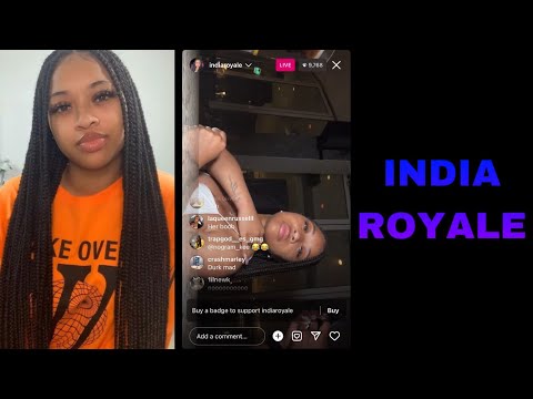 India Royale - IG LIVE - March 13, 2023