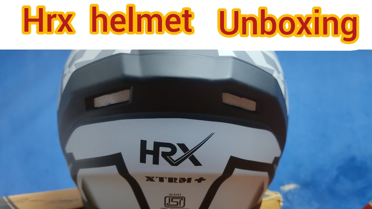 HRX helmet unboxing video - YouTube
