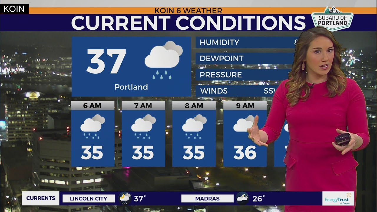 Weather forecast: Portland’s snow chances increase with record-breaking ...