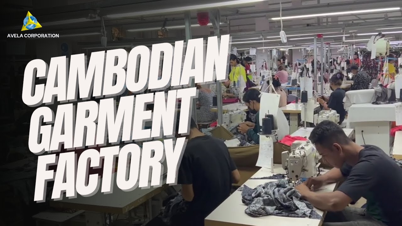 Cambodia- Garment Factory - YouTube