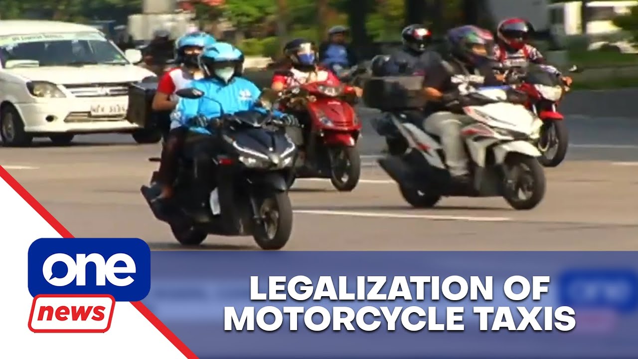 Sen. Poe pushes for legalization of motorcycle taxis - YouTube