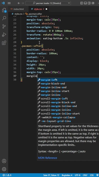 Pacman Loader Animation Html Css Tutorial Tutorials Trending Webdeveloper Coding