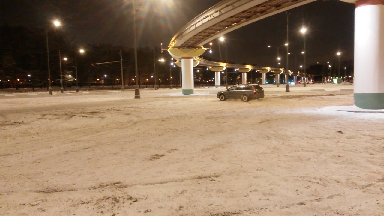 Skoda octavia mk1 4x4 winter drift Moscow - YouTube