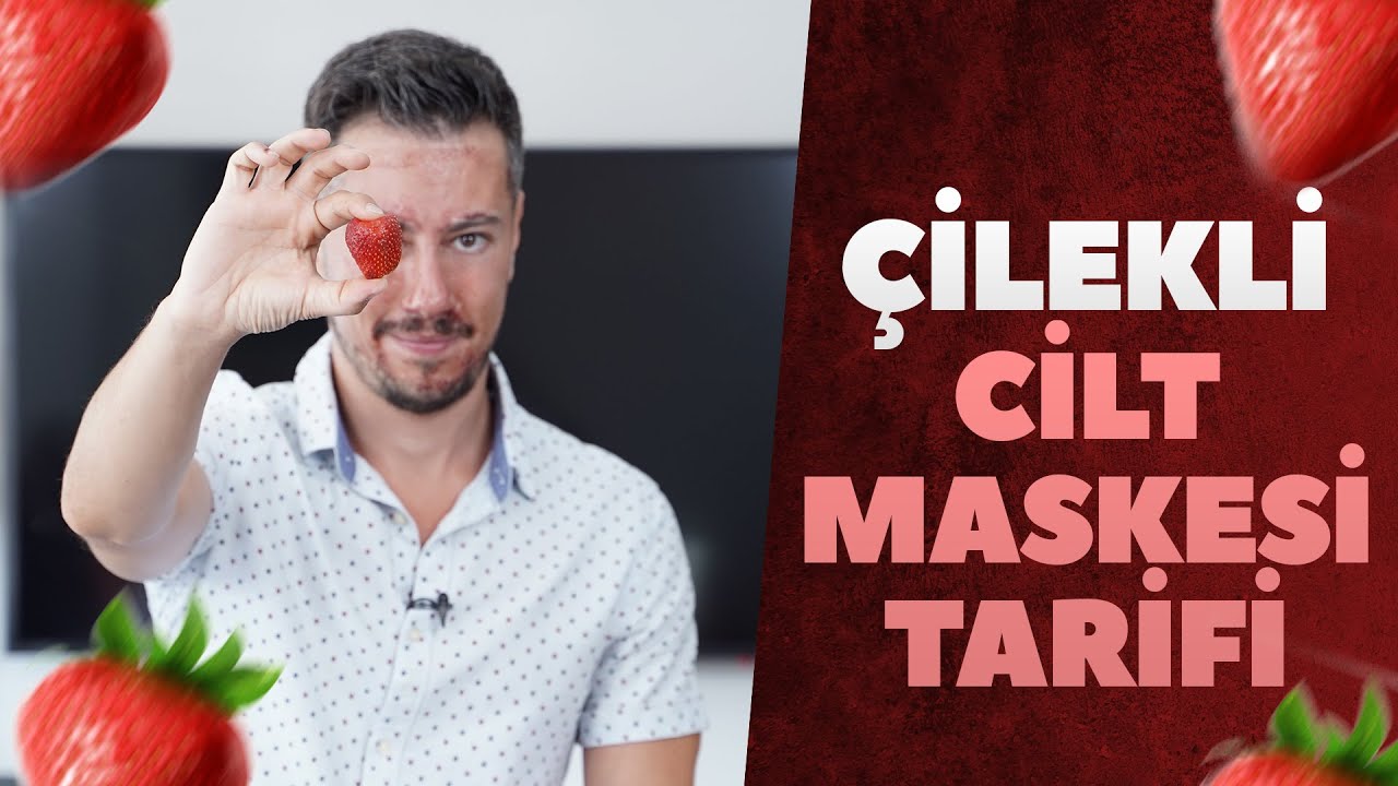 Çilekli Cilt Maskesi🍓 - YouTube