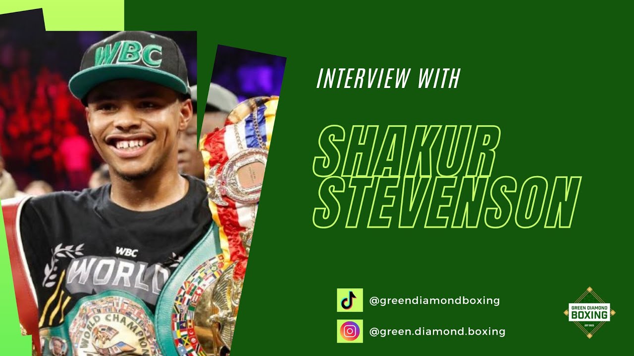 SHAKUR STEVENSON TALKS ABOUT FAITH, BEING WEALTHY AND WHAT IS MOST ...
