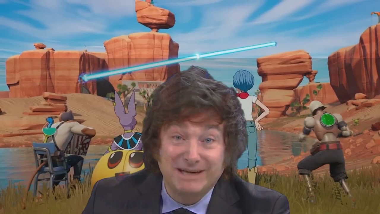 MILEI EN FORTNITE - MEME - YouTube