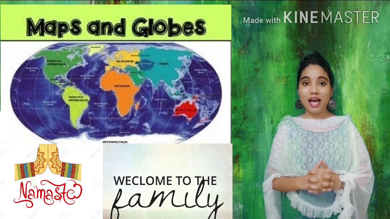 Social studies : Globes and Maps - YouTube
