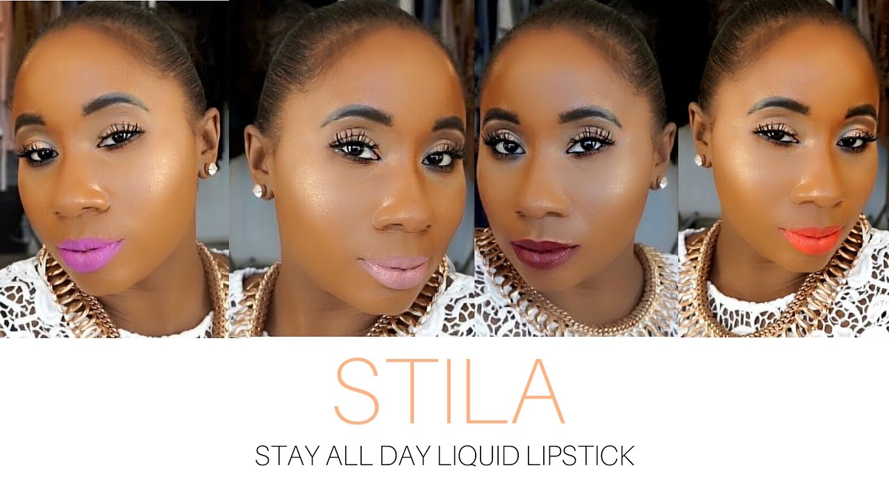 Liquid Lipstick Swatch | STILA COSMETICS - YouTube