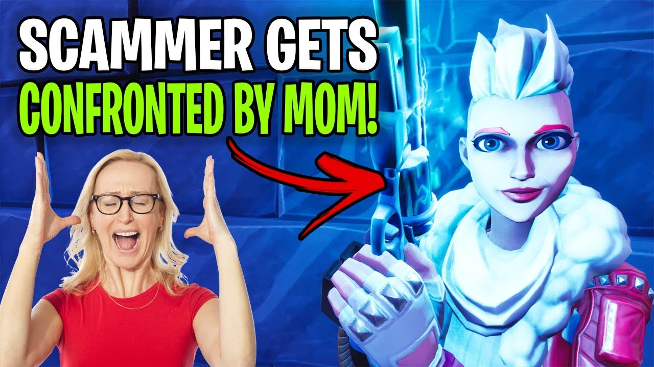 Rich Scammers Mom Came On The Mic! (Scammer Get Scammed) Fortnite Save ...