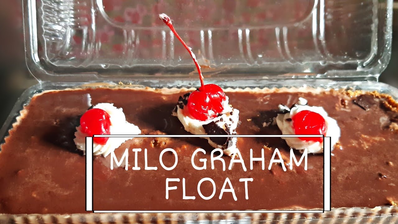3 Ingredients only/ makakagawa kana ng masarap na dessert /Milo Graham ...