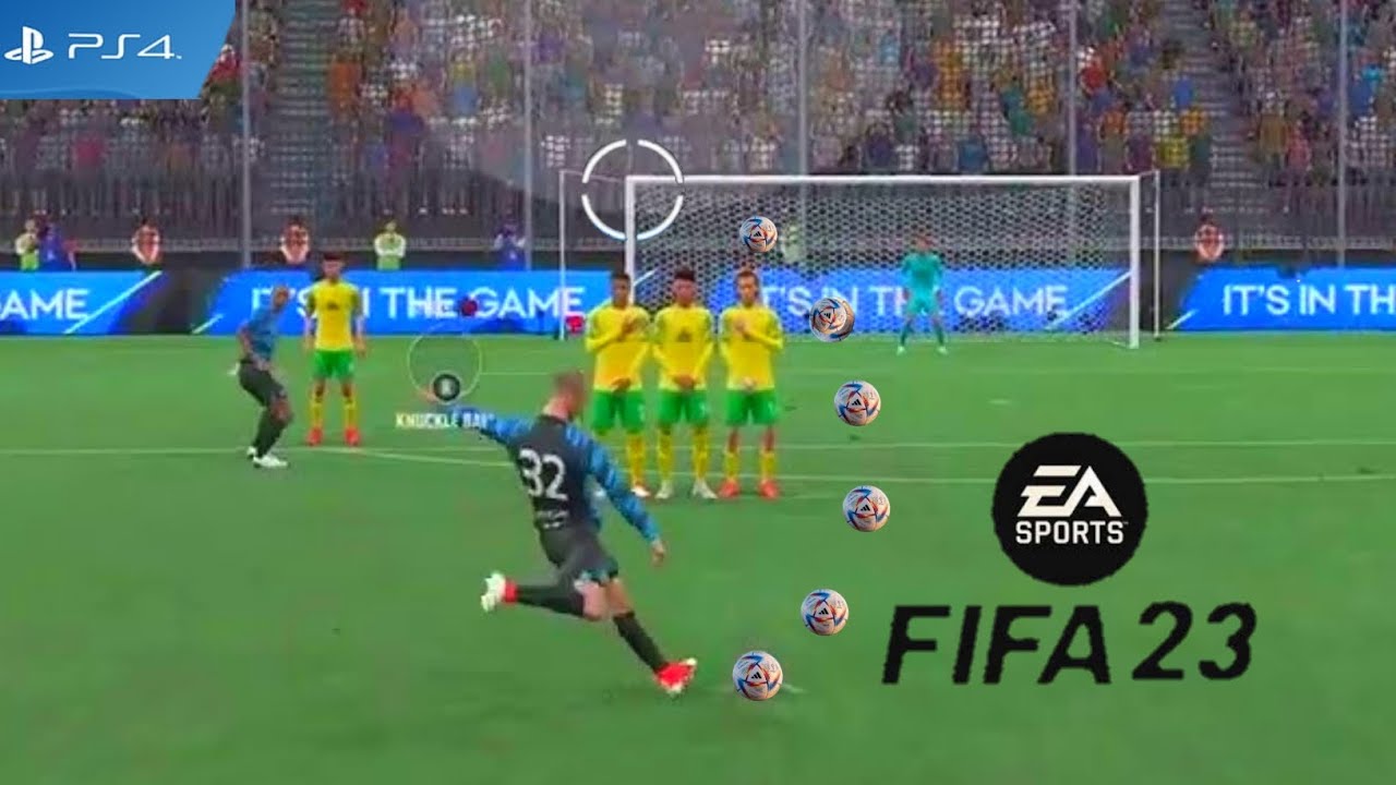 FIFA 100 subscribers special free kicks broadcast view top 30 best free ...