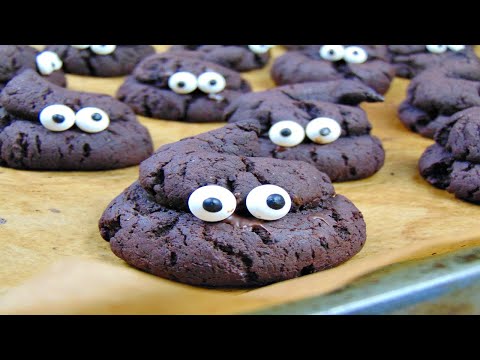 Rezept: Kacki Kekse ganz einfach selber machen / Kackhaufen Kekse