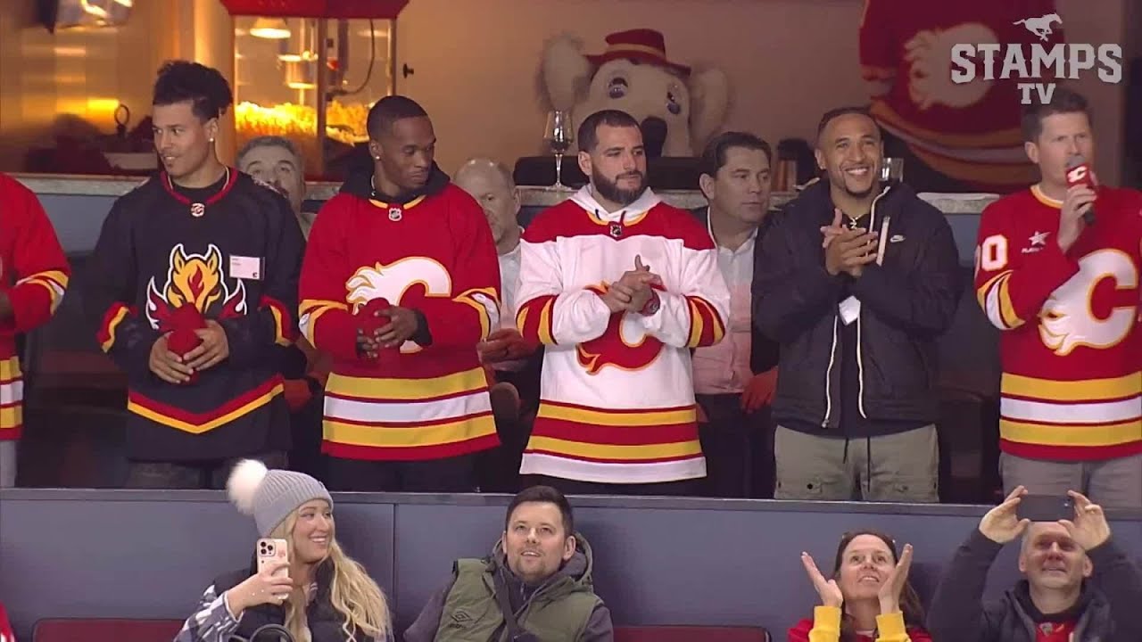Calgary Flames Welcome VA to Calgary! - YouTube