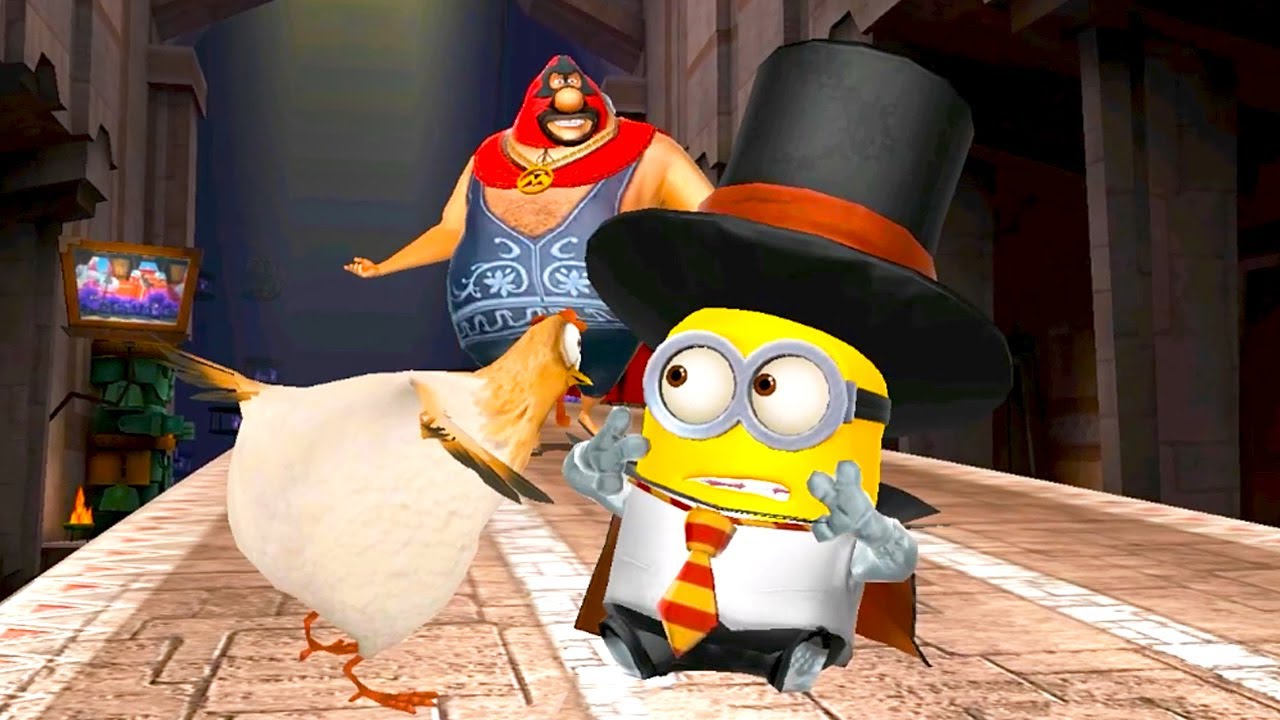 Magician Minion vs El Macho and His Pollo Locos ! Despicable me minion ...