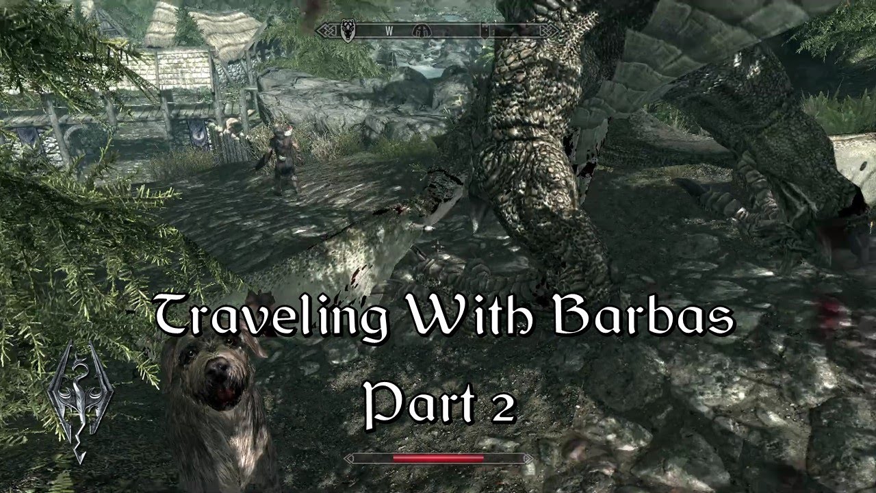 Skyrim LE - Traveling With Barbas Part 2 (PC) - YouTube