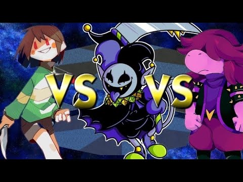 CHARA VS JEVIL VS SUSIE [SUPER SMASH BROS CMC V8] - YouTube