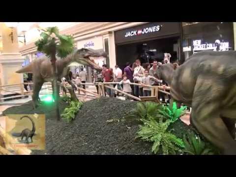 Life Size Animatronic Dinosaur Exhibition-Robotic Spinosaurus - YouTube