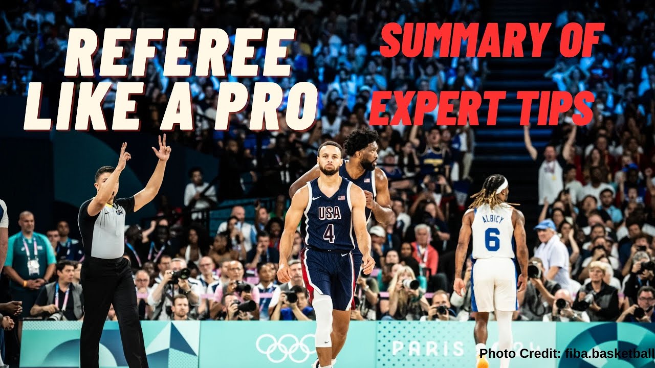 Basketball Refereeing Crash Course: Summary of Expert Tips! - YouTube