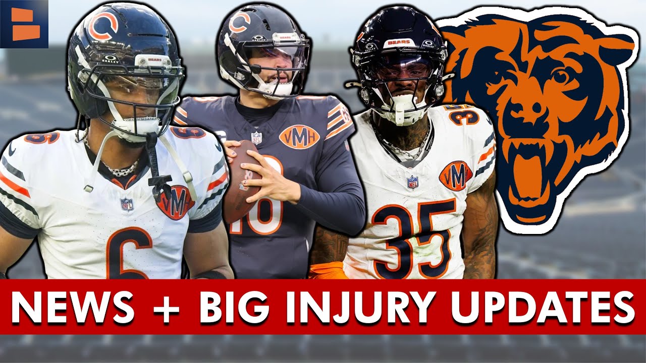 Chicago Bears News, Kyler Gordon & CJ Gardner-Johnson Injury Updates ...