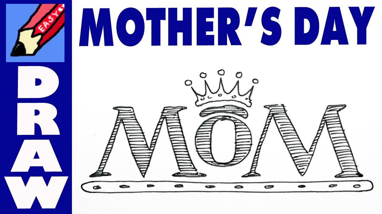 How to write Mom like a Queen for Mothers Day - YouTube
