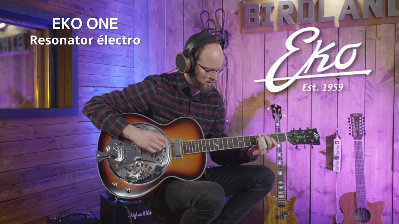Guitare EKO ONE Resonator électro (vidéo La Boite Noire du Musicien) - YouTube
