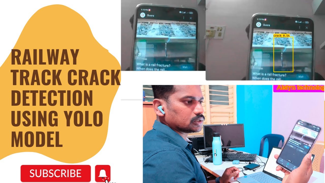 Railway Track Crack Fault Detection System Using Yolov3 Ml Model Final Year Engineering