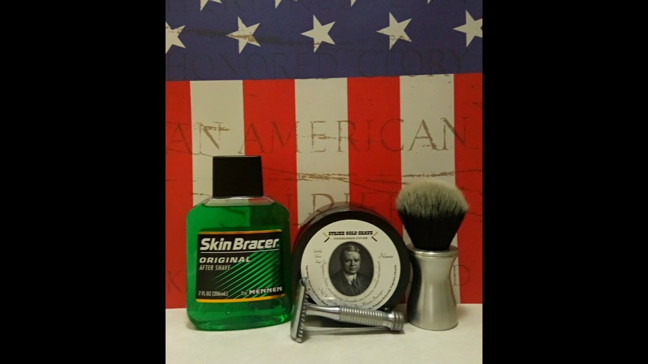Segal Unitary Razor, Strike Gold Shave Hoover and Skin Bracer - YouTube